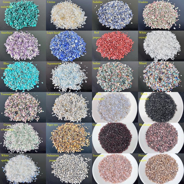Bulk Gemstone Chips - Etsy