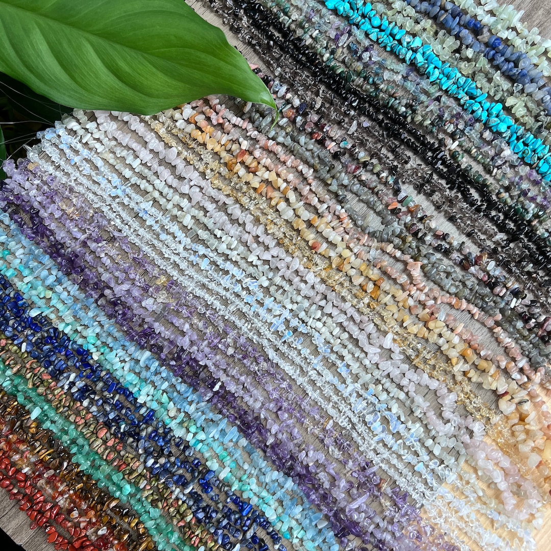 Mini Crystal Chip Bead Strand for Jewelry Making - Etsy