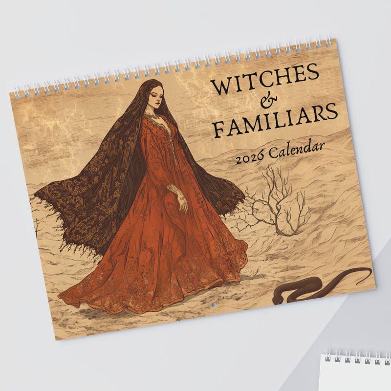 Colorful Witch Calendar - Etsy UK