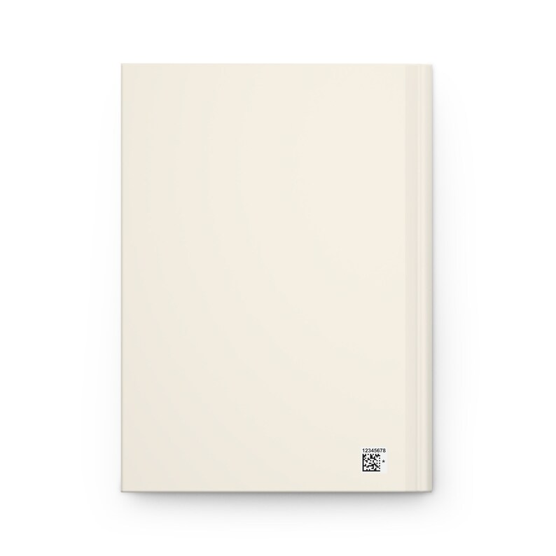 Personalized Floral Pastoral Blank Journal Custom Title & Author ...