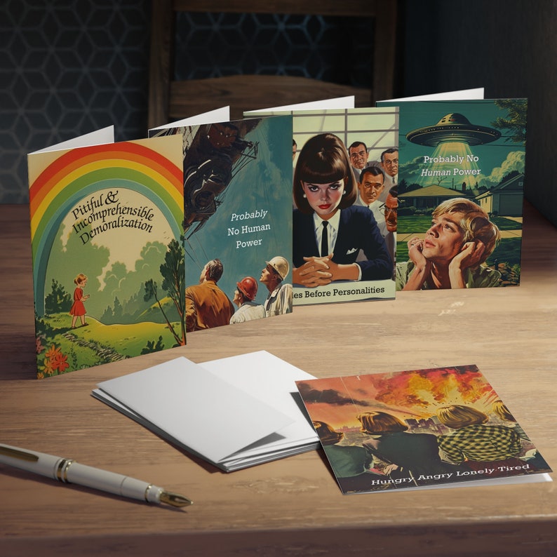 5 Pack AA Recovery Cards for Sober Men and Women, Vintage Alcoholics ...