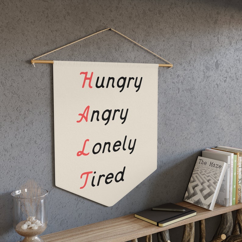 Hungry Angry Lonely Tired Alcoholics Anonymous Al-anon Slogan Saying ...