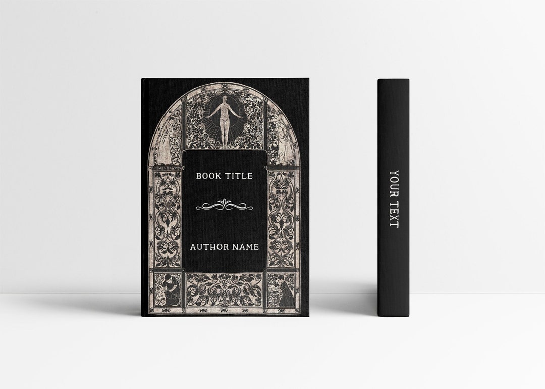 Custom Goth Antique Journal Medieval Style Dark Romantic Witch Book ...