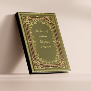 Custom Poetry Journal Personalized Antique Gothic Regency Style ...