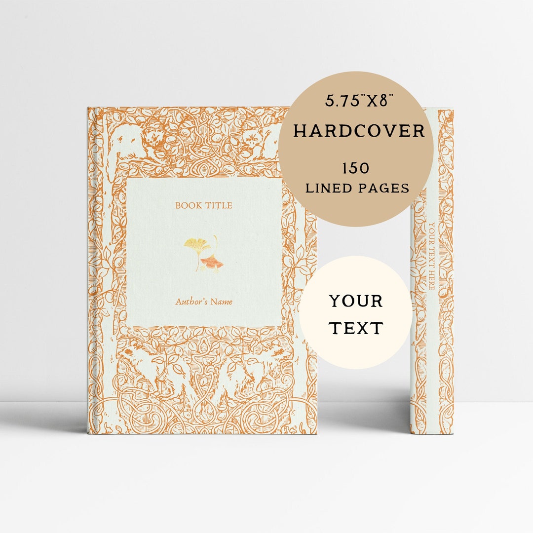 Custom Antique Style Book Personalized Vintage Journal With Antique ...