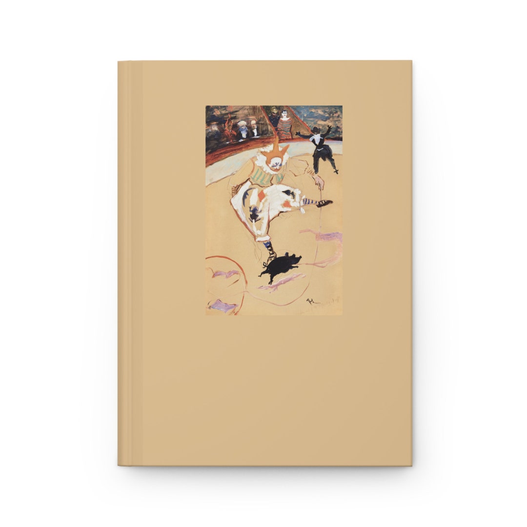 Medrano With a Piglet Notebook Vintage Circus Painting by Toulouse ...