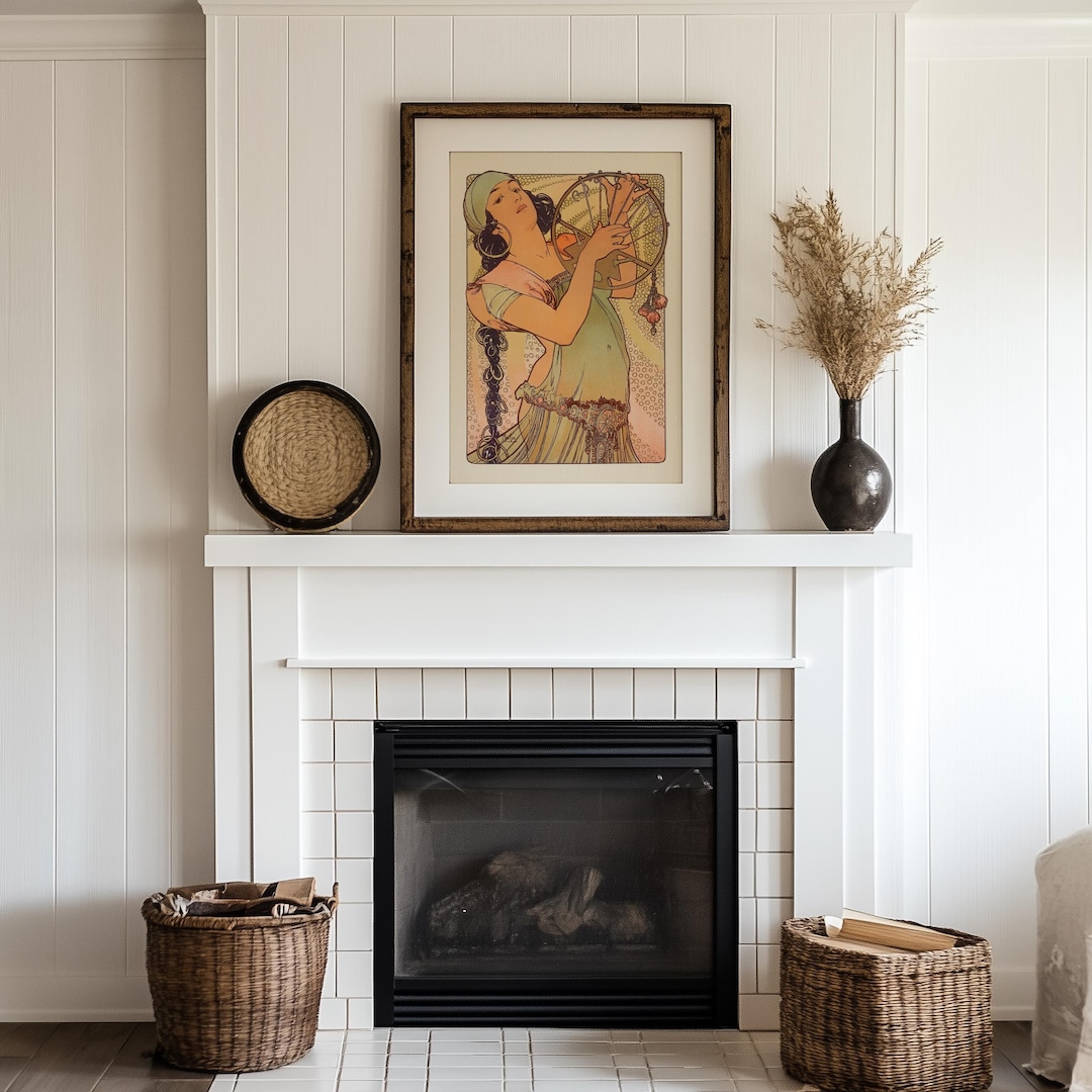 Salomé (1897) by Alphonse Mucha Fine Art Poster Nouveau Deco Bohemian ...