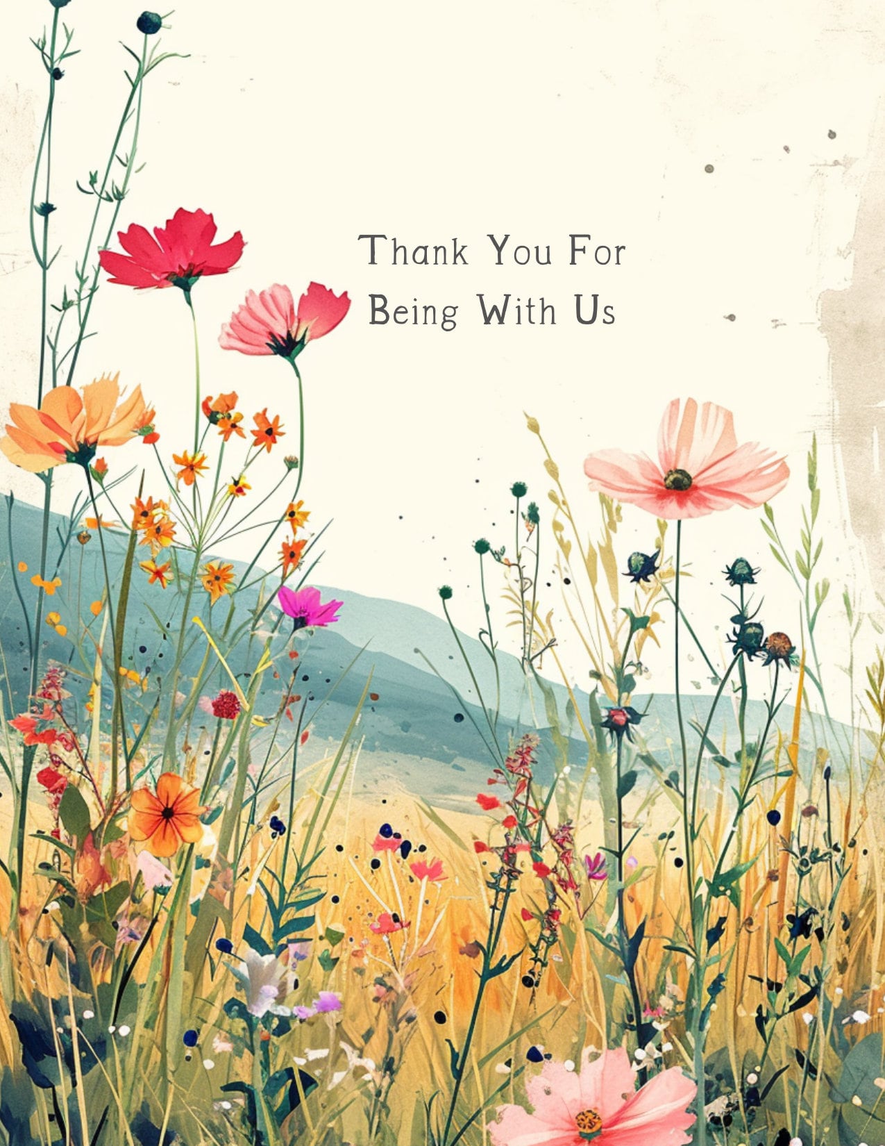 Pack of Bereavement Thank You Cards Personalized Sympathy ...