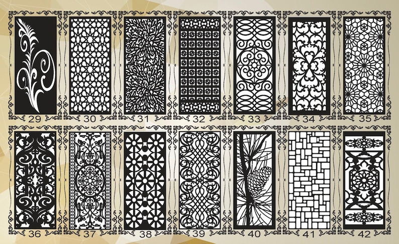 Buy MDF or Perforated Wood Panel, Interior and Exterior, Laser Cutting ...