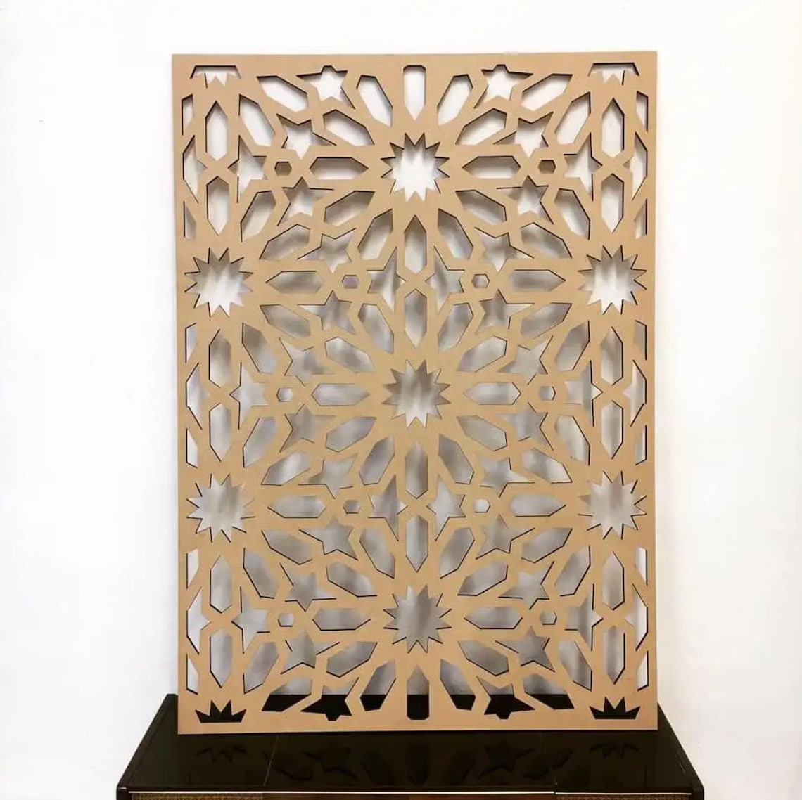 Pannello mdf o legno traforato non verniciati interni esterni - Etsy Italia