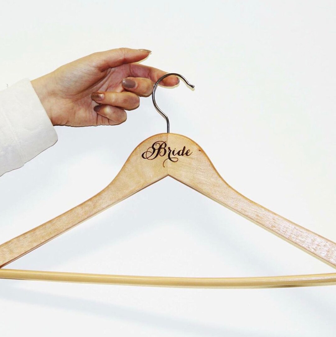 Bride Hangers Bride Custom Bride Wedding Event With Name Hanger in ...