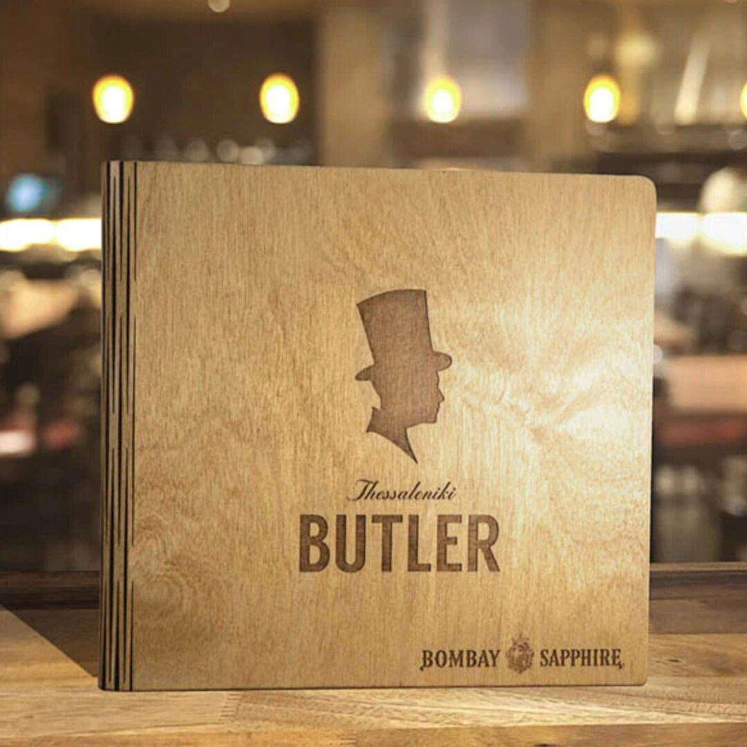 Personalized Wooden Menu Holders With Laser Engraving Handmade Custom ...