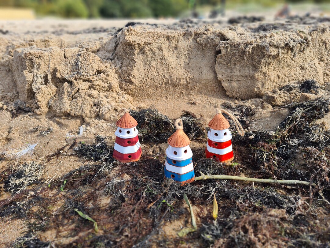 Small Hexagonal Lighthouse Bell, Tower Bell, Coastal Style Decoration ...