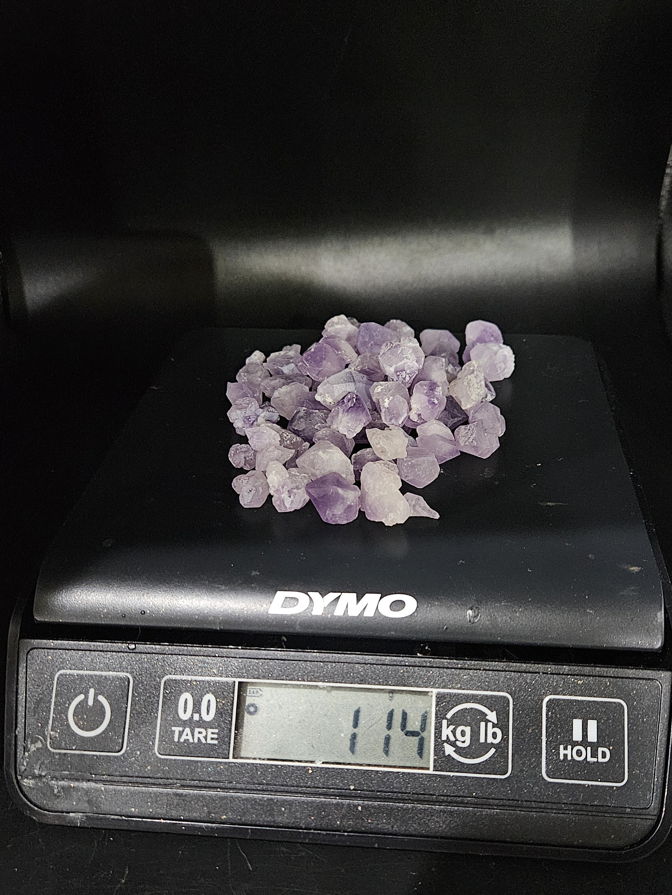 Raw Amethyst Clusters in Glass Bottle With Cork/raw Amethyst for ...