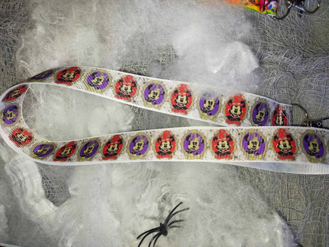 Phantom Manor Mickey and Minnie Inspired Lanyard - Etsy