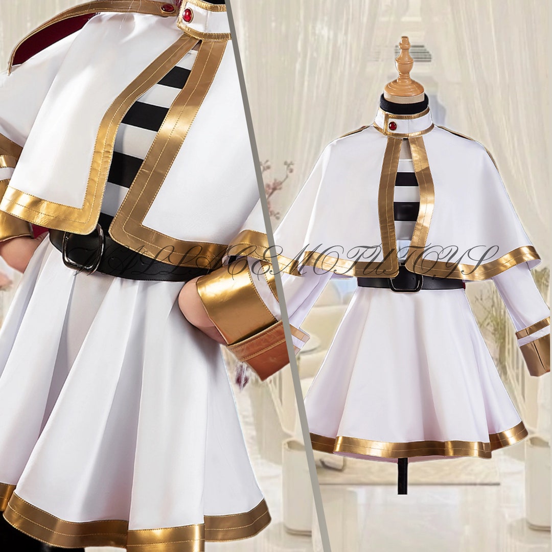 Frieren Cosplay Costumefrieren Dresshalloween Carnival Party - Etsy