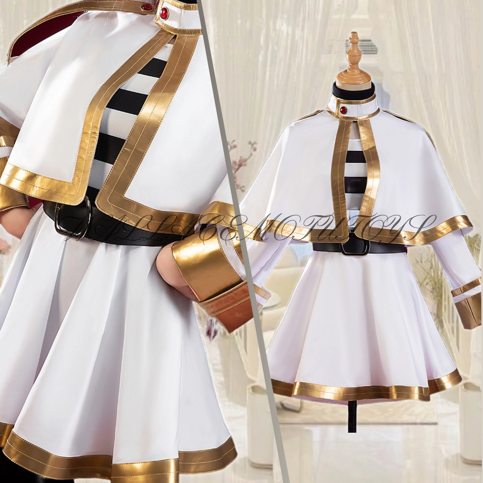 Frieren Cosplay Costumefrieren Dresshalloween Carnival Party - Etsy
