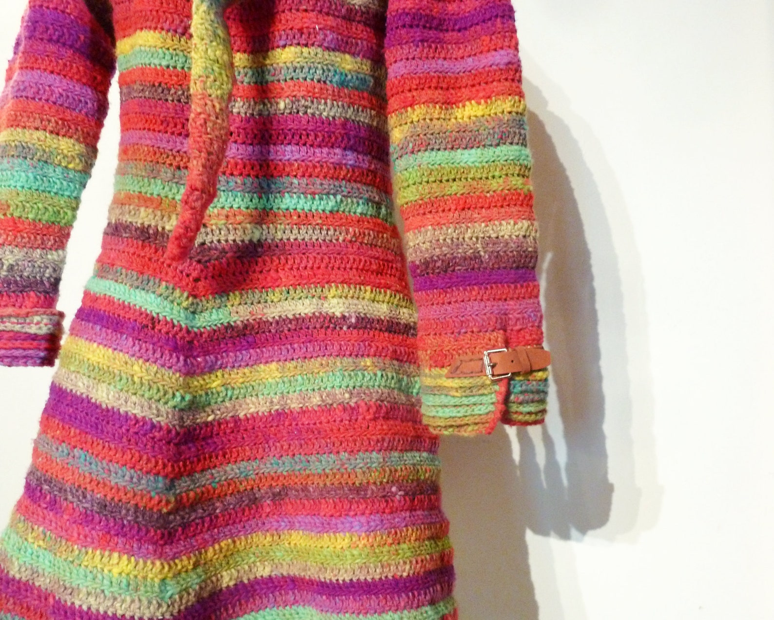 CROCHET Hooded Coat PATTERN, Elf Fairy Pixie Hoodie Sweater Tutorial in ...