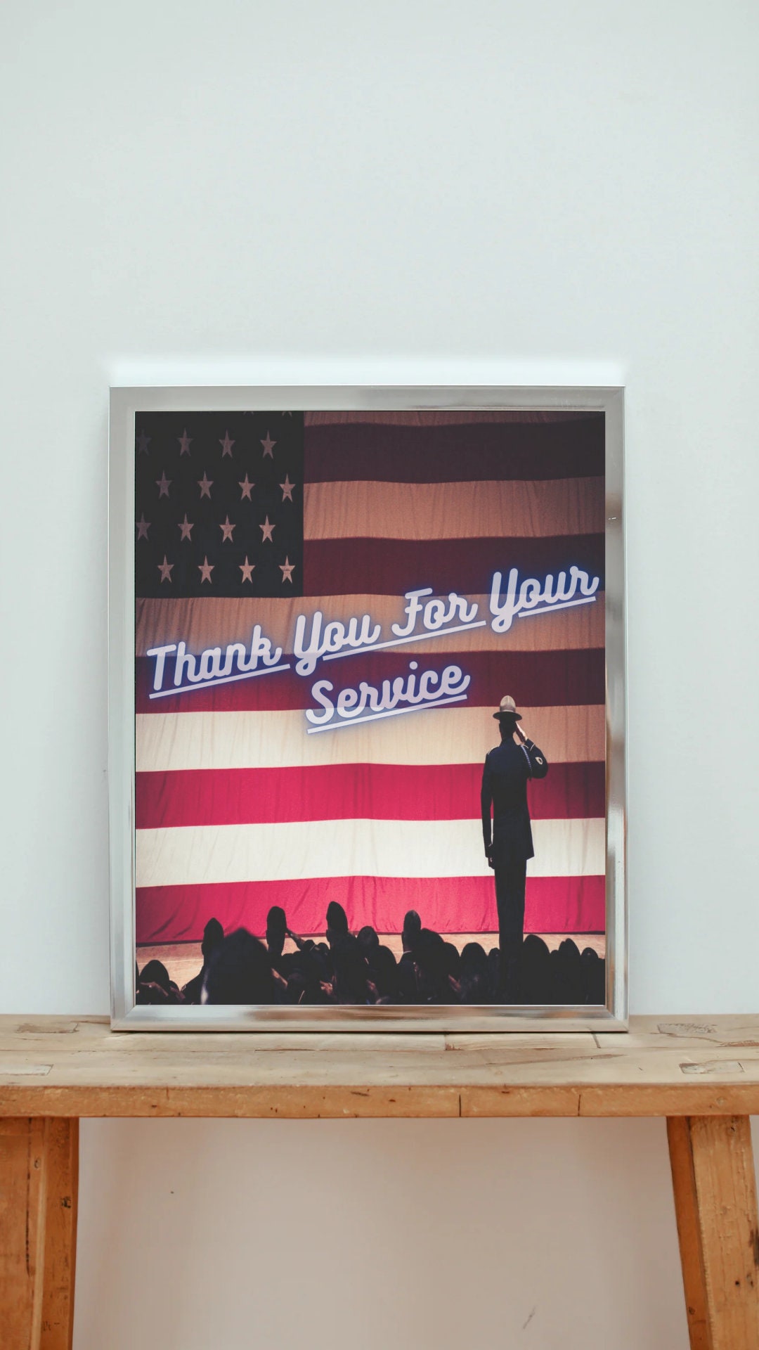 Veteran's Day Printable Poster, Patriotic Gifts For Veterans sold by ...