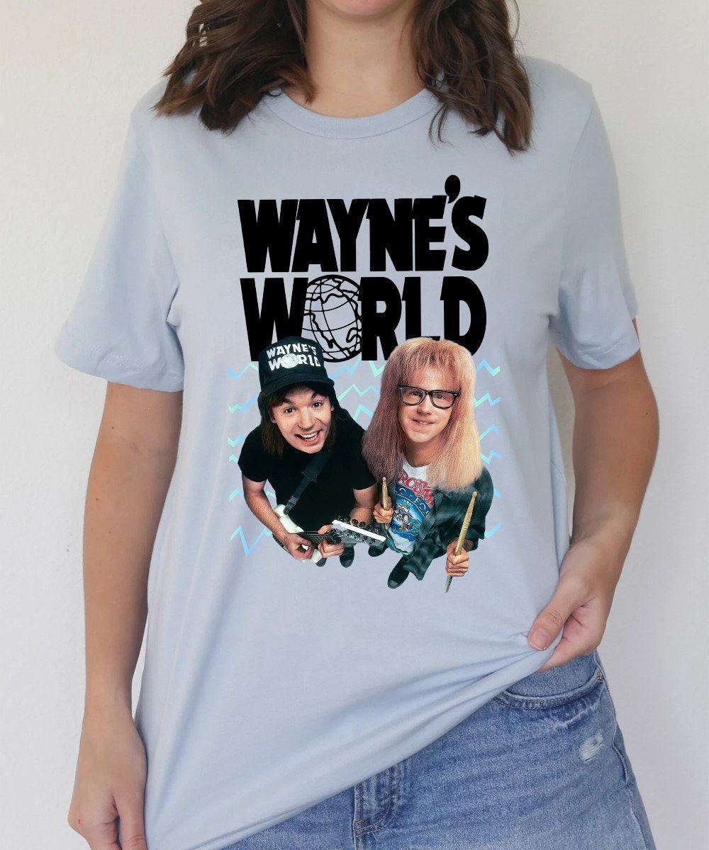 Wayne's World Movie Poster T-shirt Wayne's World - Etsy