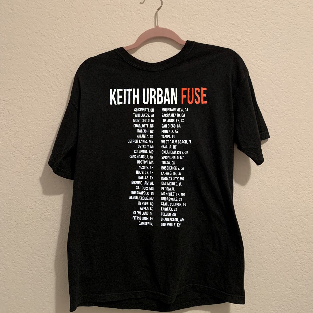 Keith Urban Fuse Tour