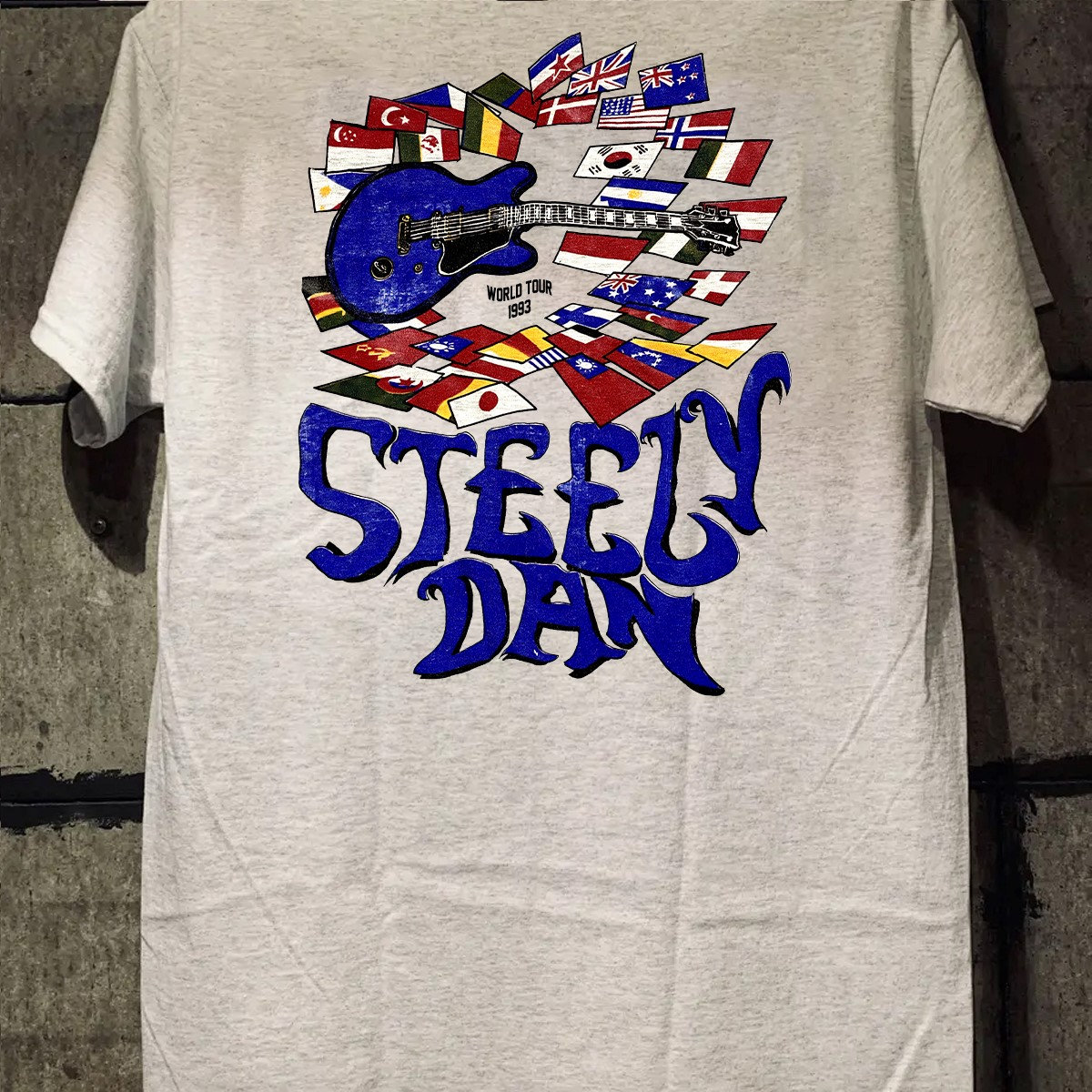 Steely Dan 1993 World Tour T-Shirt, Steely Dan Tour 93 Shirt, Steely ...