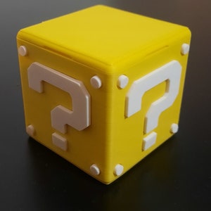 Super Mario 3D Printed Collector Box: A Nintendo Switch Game Storage ...