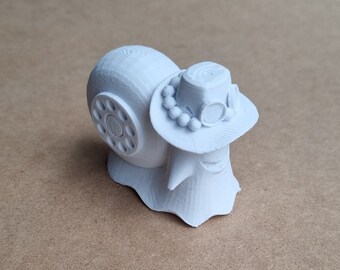 One Piece Donquixote Doflamingo Snail Phone Unpainted - Etsy