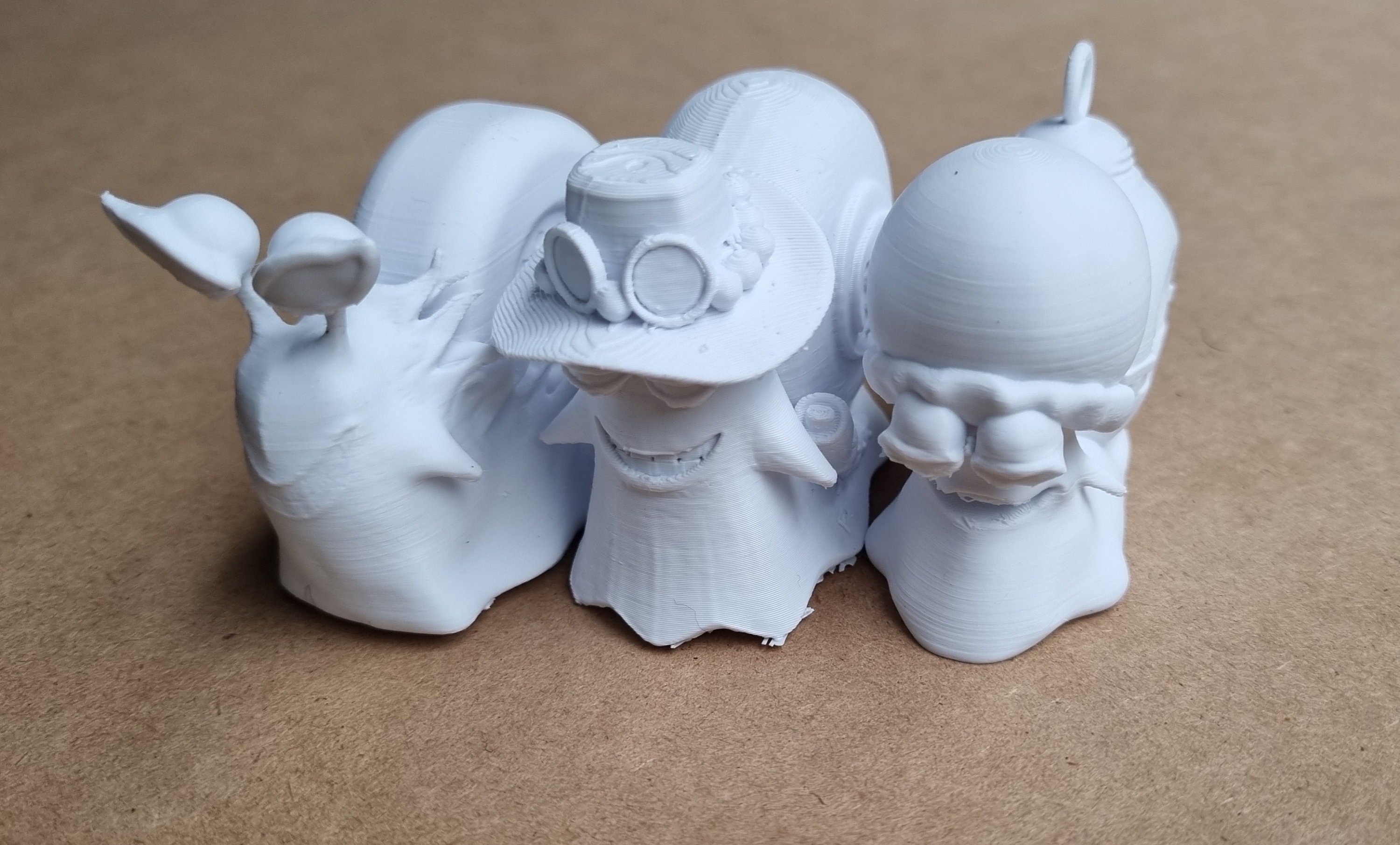 One Piece Snail Phone Three Pack Unpainted - Etsy