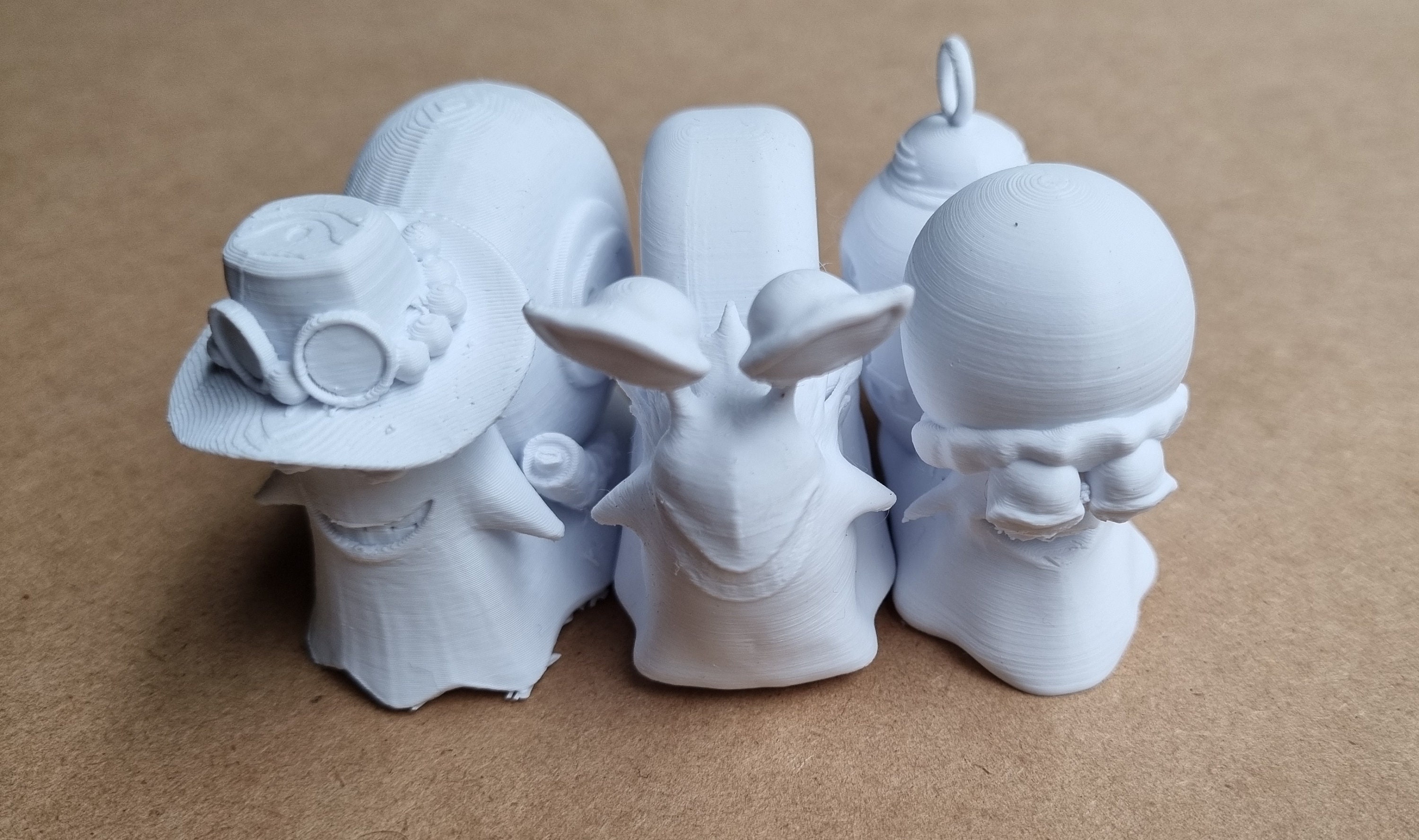 One Piece Snail Phone Three Pack Unpainted - Etsy