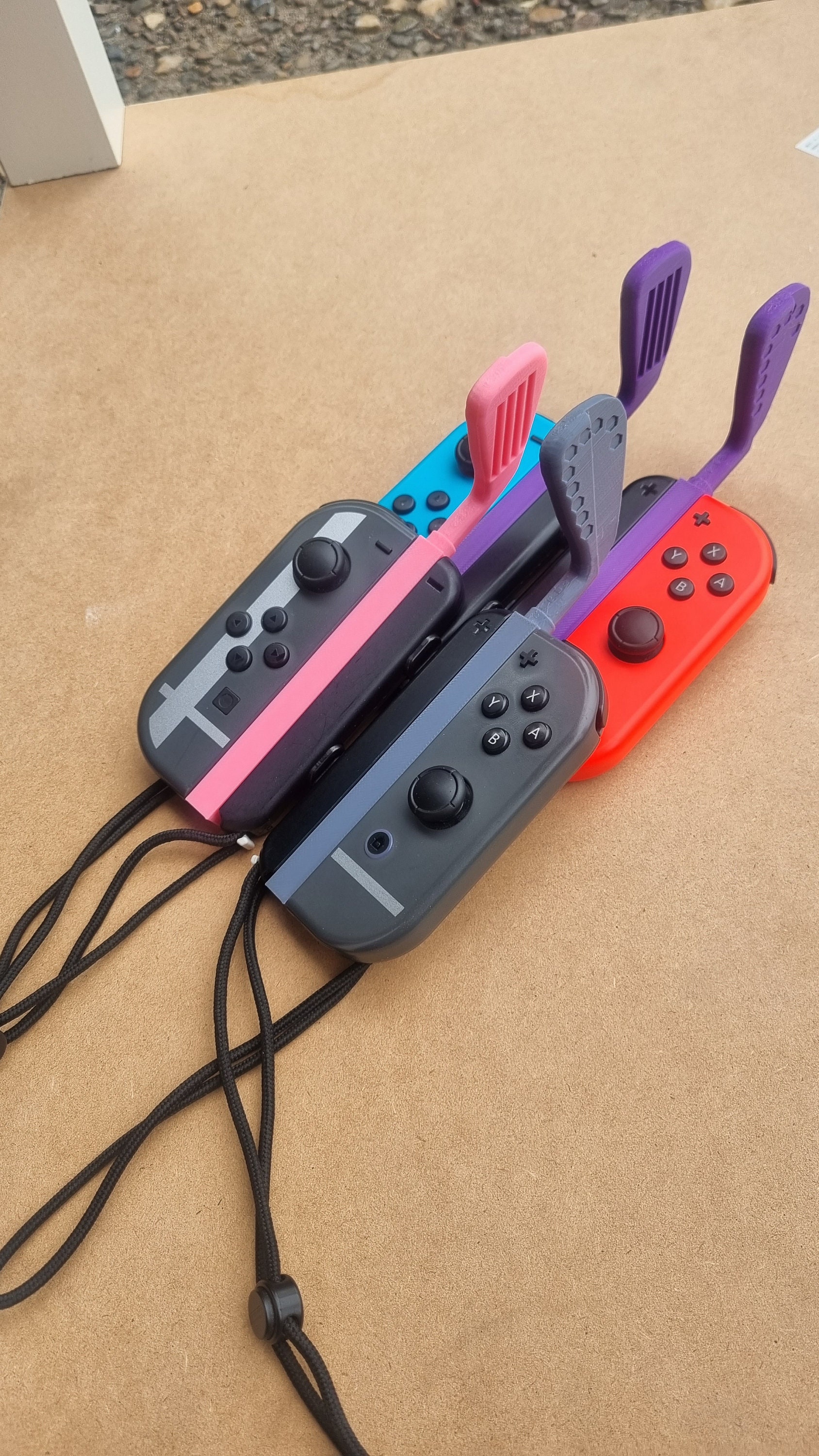 Switch Joy Con 3d Printed Golf Club Attachment for Switch Sports Game ...