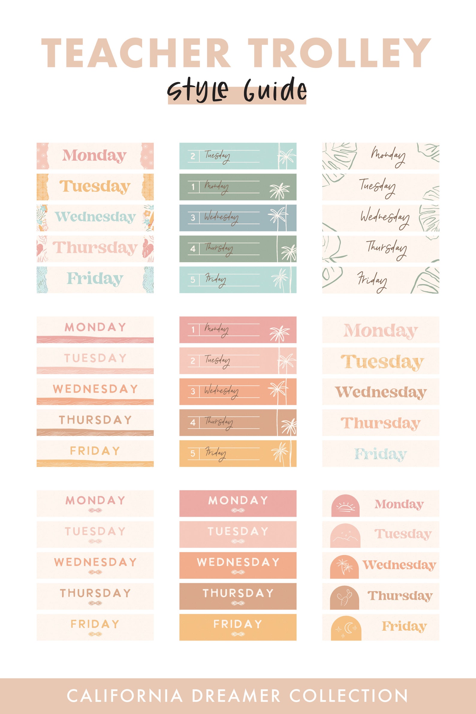 Teacher Trolley | 10-drawer Trolley Labels | Classroom Decor ...