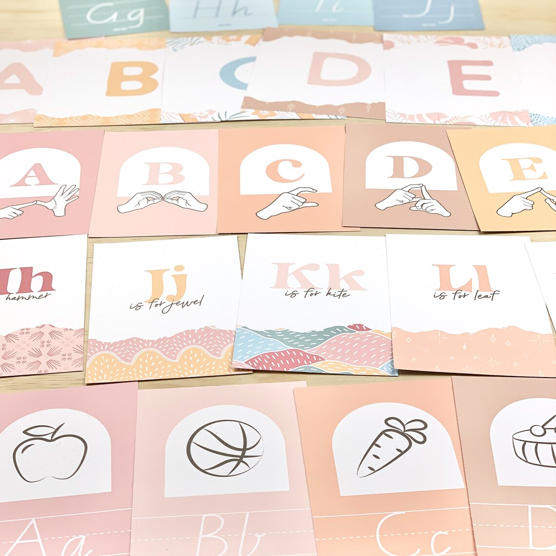 Alphabet Posters | Classroom Decor - California Dreamer - Etsy Australia