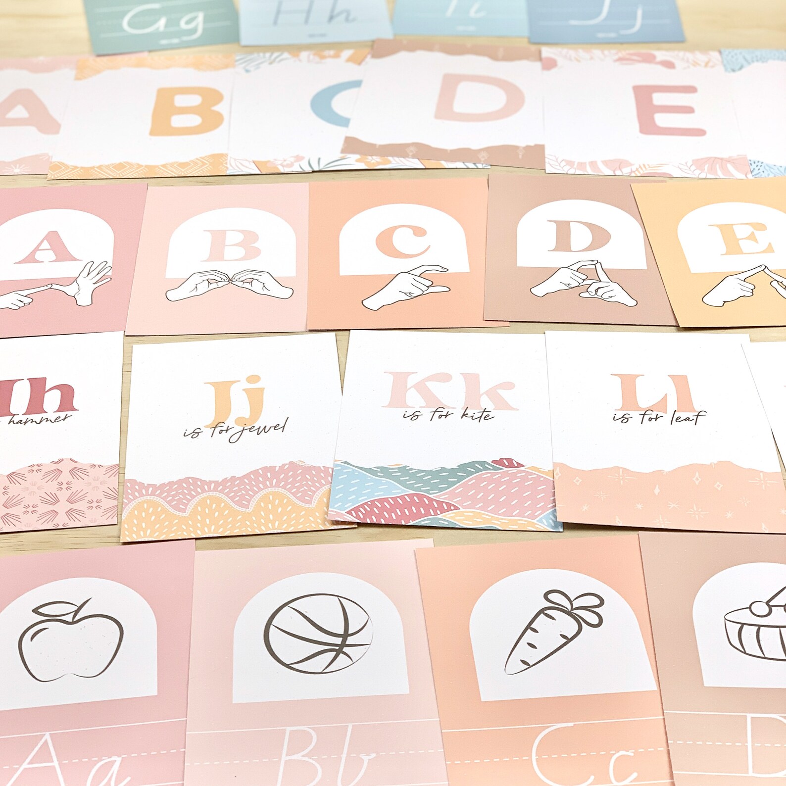 Alphabet Posters | Classroom Decor - California Dreamer - Etsy Australia