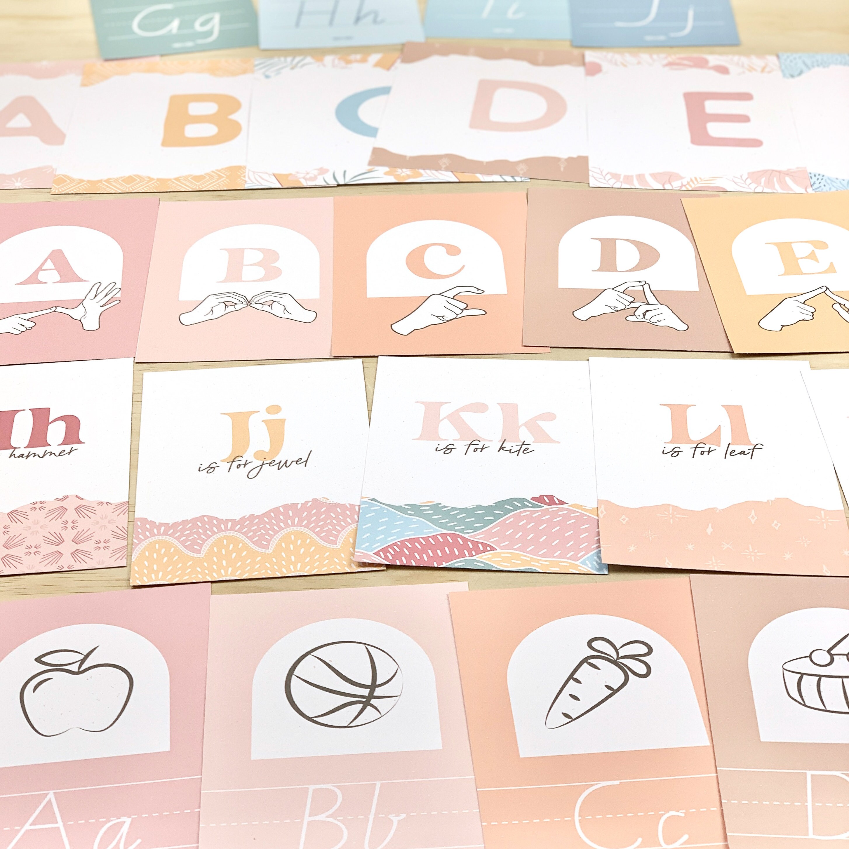 Alphabet Posters | Classroom Decor - California Dreamer - Etsy Australia