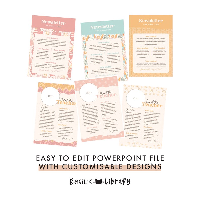 Meet the Teacher + Classroom Newsletters | Classroom Decor - California ...