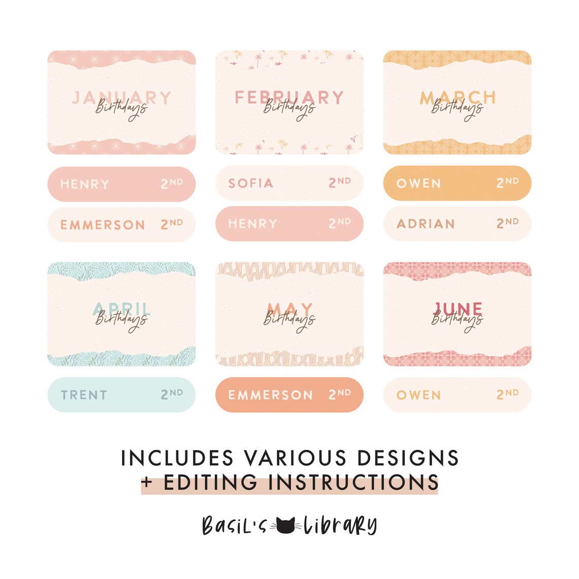 Classroom Birthday Display | Classroom Decor - California Dreamer ...