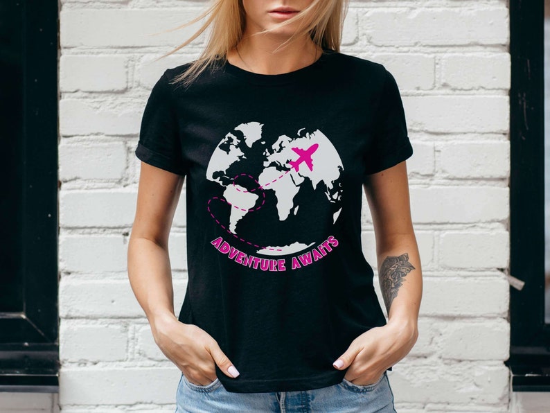 World Map Shirt, Airplane Mode Shirt, Exchange Student, Adventure ...
