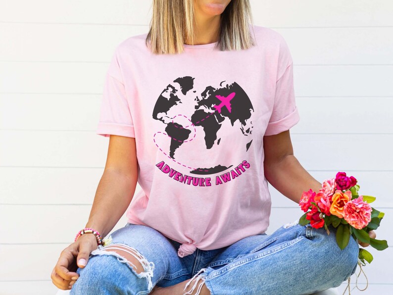 World Map Shirt, Airplane Mode Shirt, Exchange Student, Adventure ...