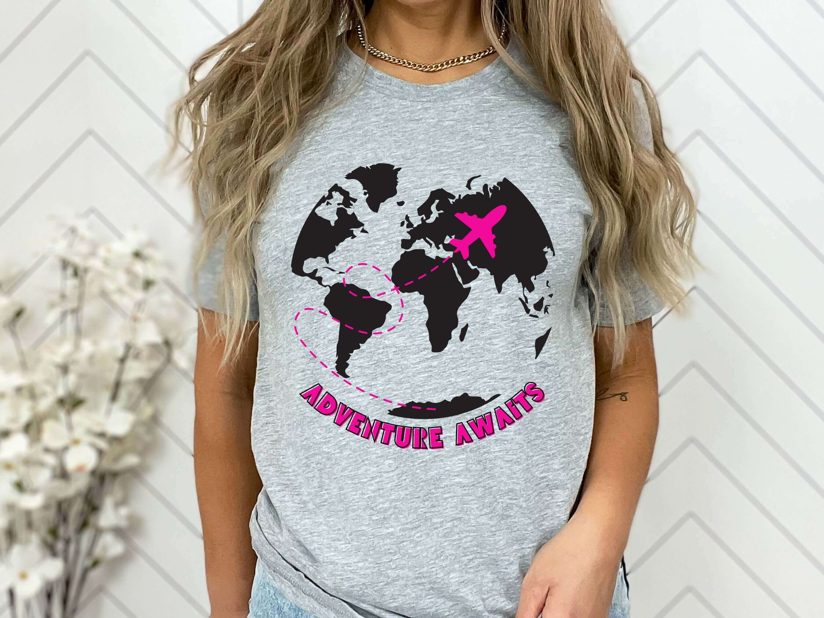 World Map Shirt, Airplane Mode Shirt, Exchange Student, Adventure ...