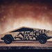 Tesla Cybertruck With Graffiti Form Baja Off-road Testing, Handcrafted ...