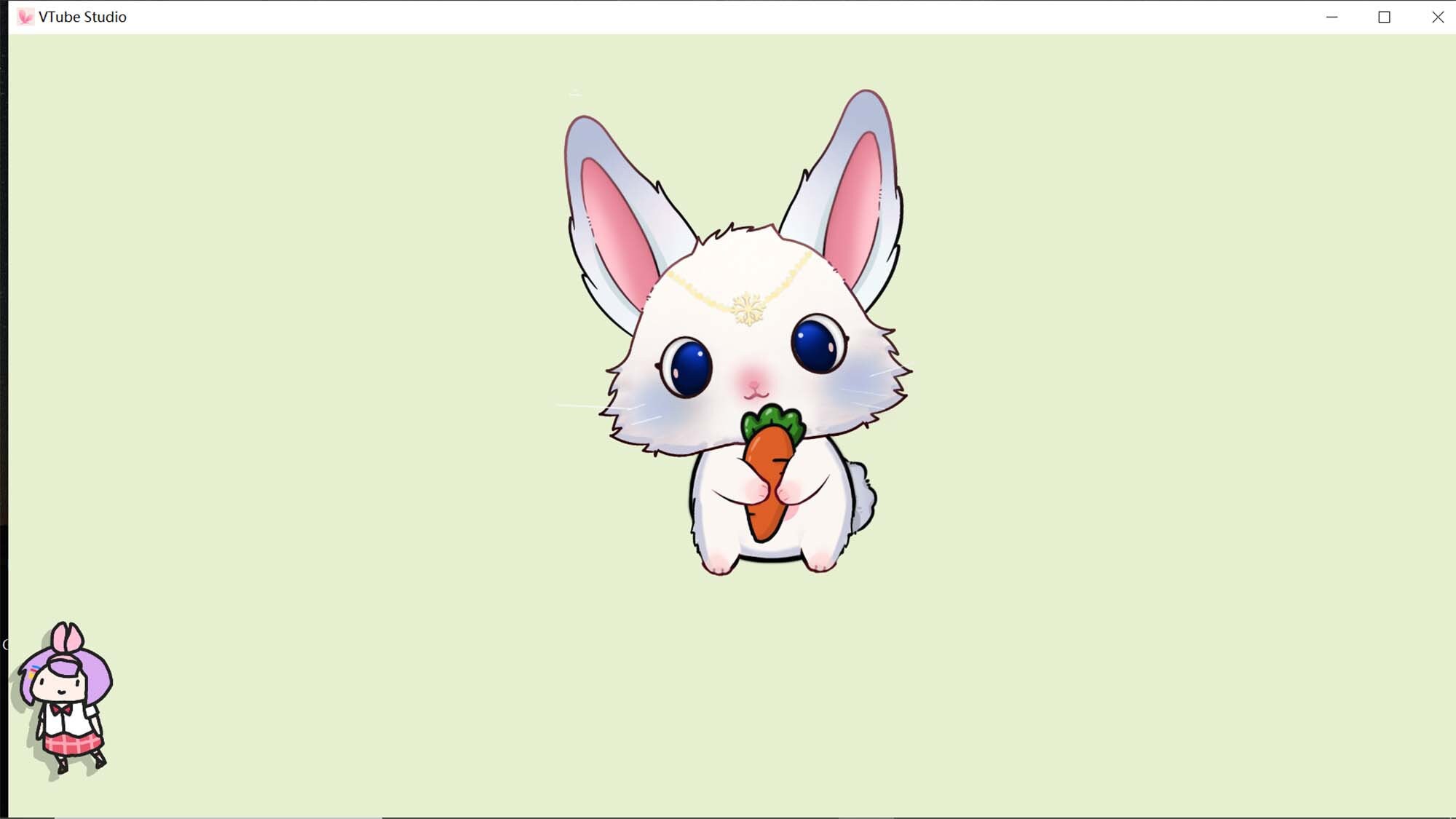 Customized Vtuber - Bunny Vtuber Model - Fully Body/fully Rigged Live2d ...