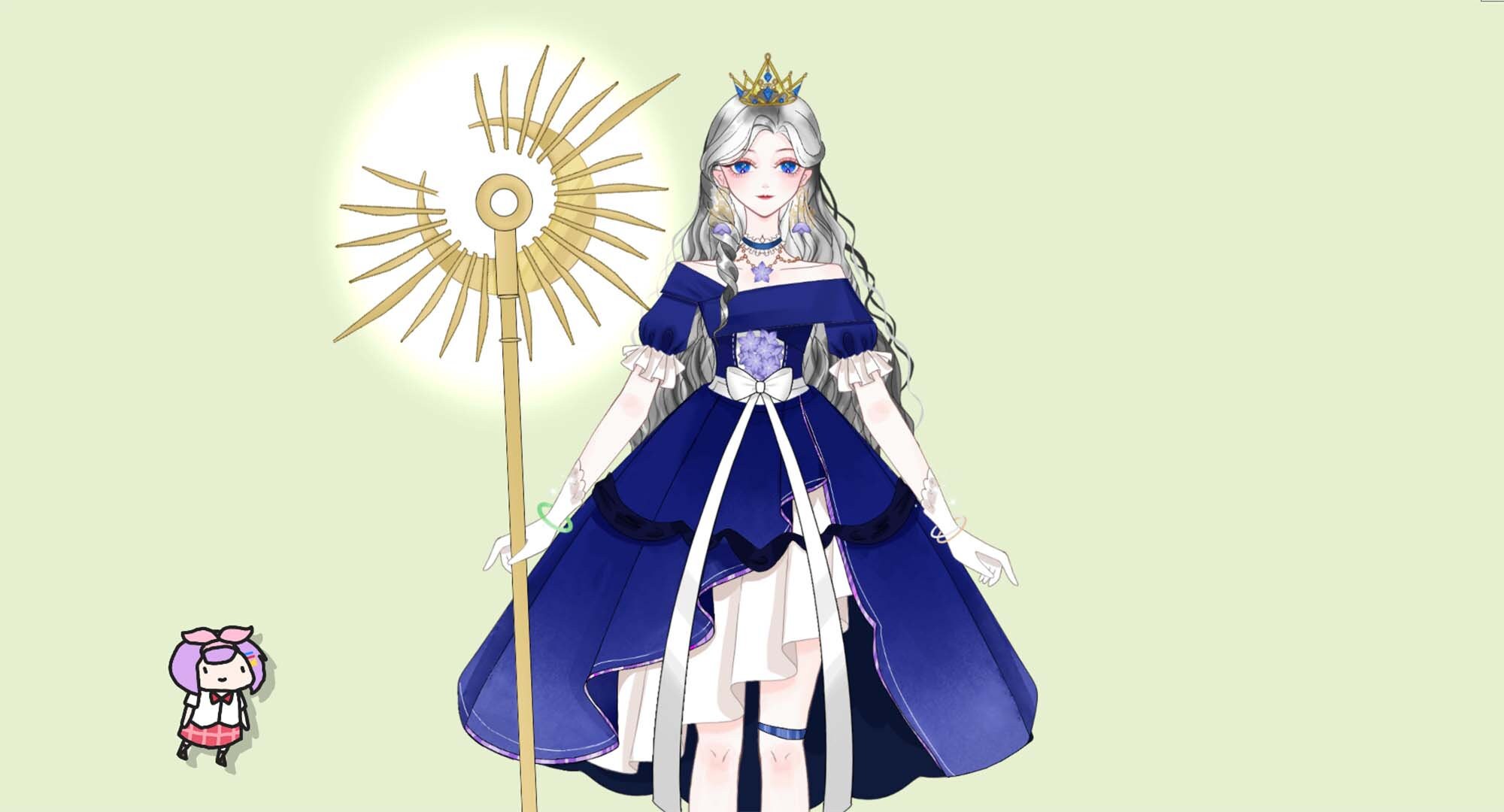 Customized Vtuber Girl Vtuber Model Full Body/fully Rigged Live2d ...