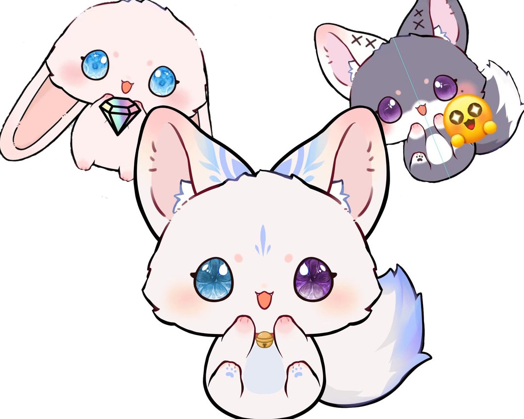 Customizable Vtuber Fox Vtuber Model Fully Body/fully - Etsy UK