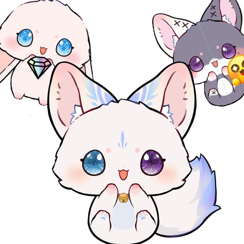 Customizable Vtuber Mascot Model Full Body/fully Rigged - Etsy