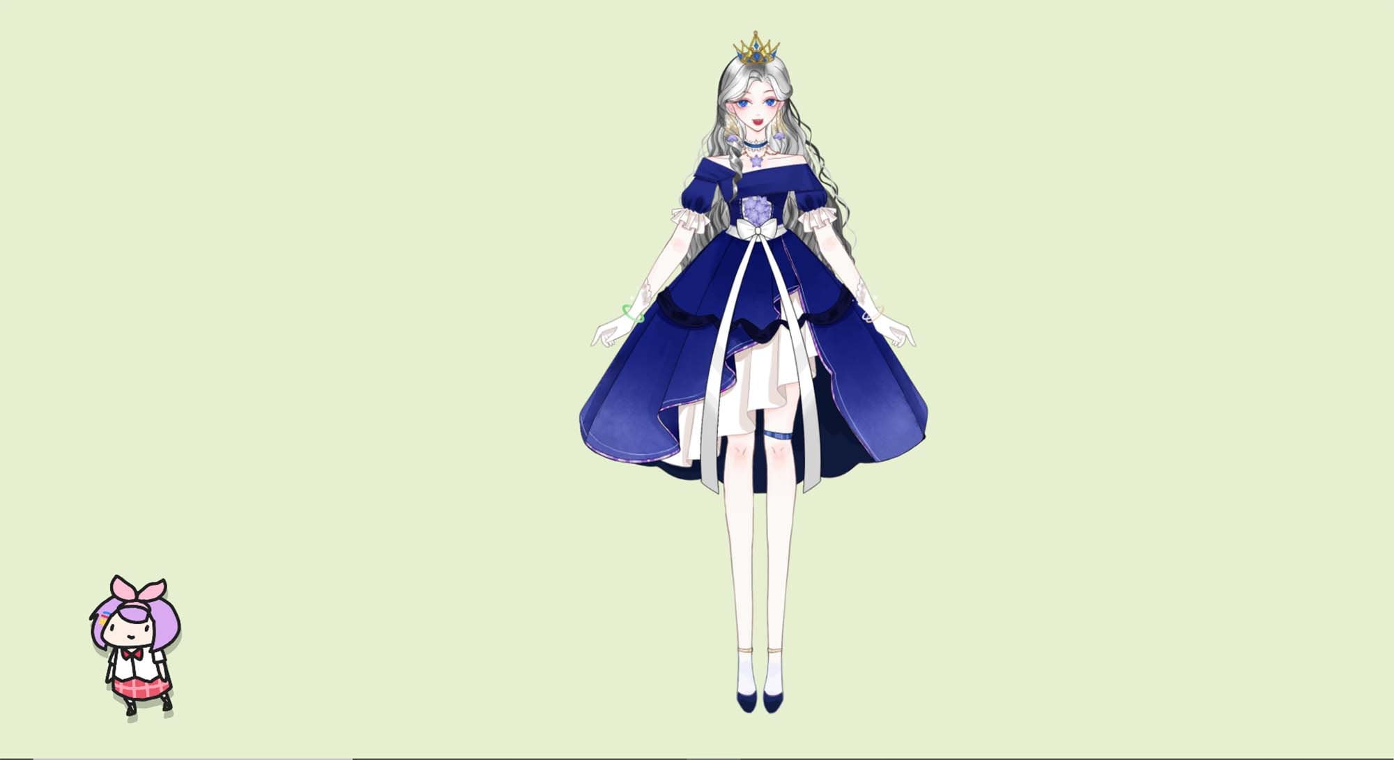 Customized Vtuber Girl Vtuber Model Full Body/fully Rigged - Etsy