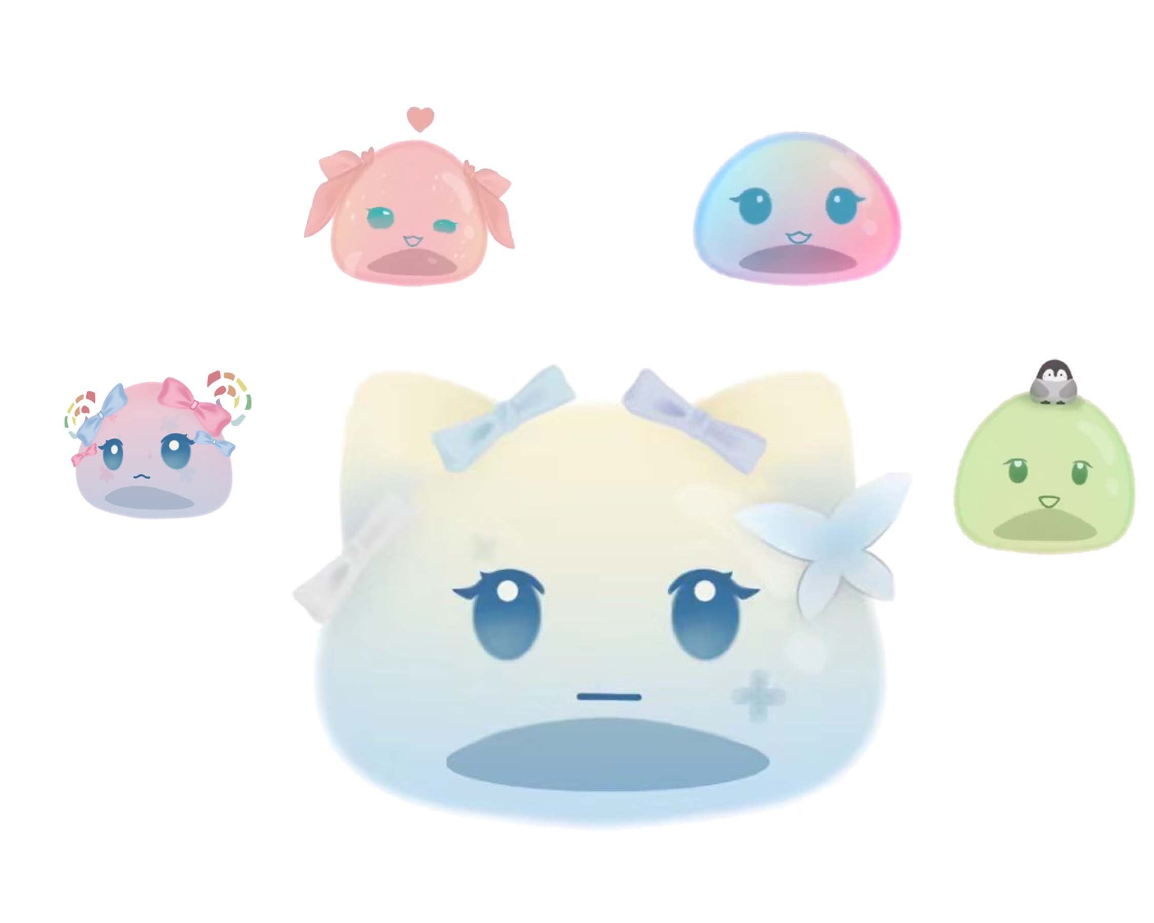 Customizable Vtuber - Slime Vtuber Model - Fully Body/fully Rigged ...