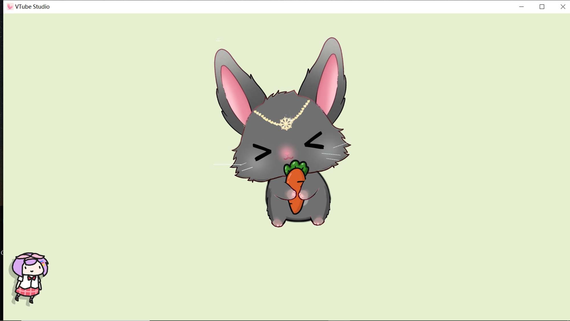 Customized Vtuber Bunny Vtuber Model Fully Body/fully Rigged Live2d ...