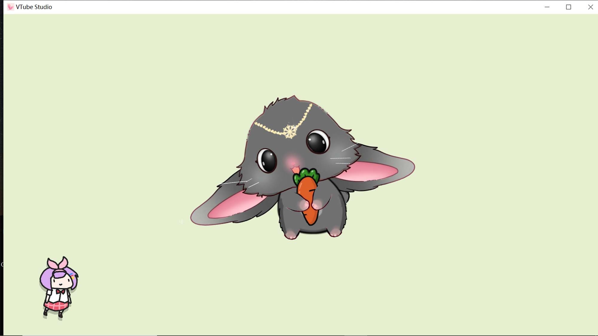 Customized Vtuber Bunny Vtuber Model Fully Body/fully Rigged Live2d ...