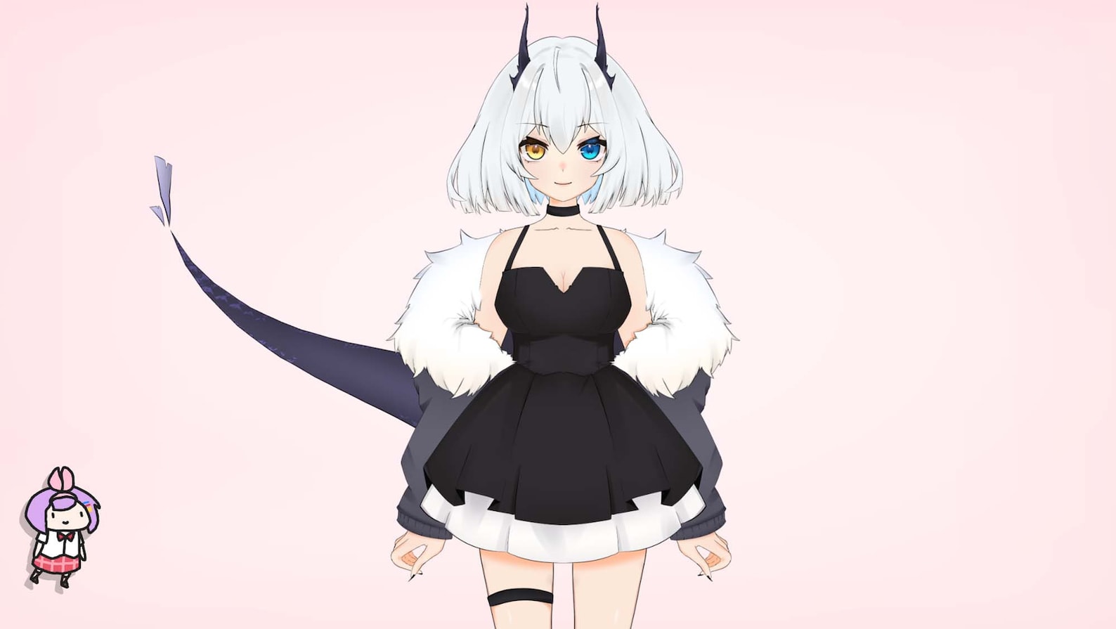 Customizable Vtuber Girl Vtuber Model Fully Body/fully Rigged Live2d ...